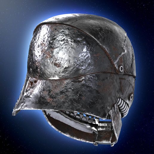 ⭐ Sith The V1 Acolyte Star Wars helmet 3d print model stl Qimir The ...
