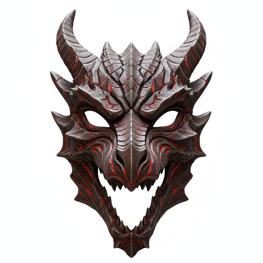 🎿 face piece, half face mask, fantasy mask, customizable, cultural mask ...
