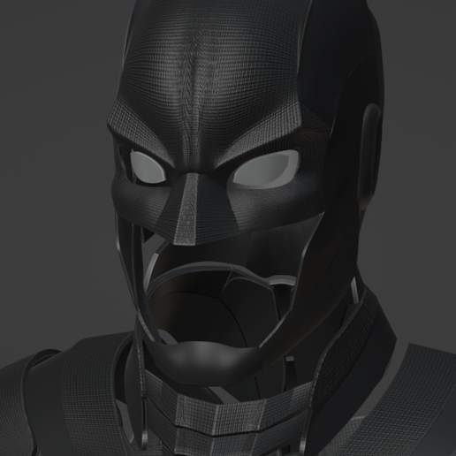 🦸 Knightshade Cowl v1.1・ STL File for ・Cults