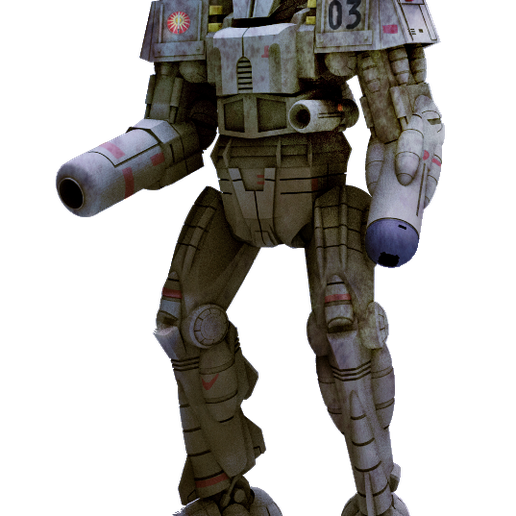 🎲 American Mecha Enforcer III・ 3D File for 3D printing・Cults