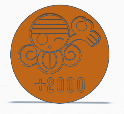 Archivo STL Coin Token One Piece TCG – Nami +2000 / Ability Used 🪙 ...