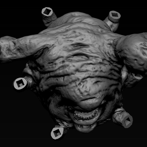 🕷️ 3D PRINTABLE THE THING NORRIS SPIDER HEAD・ STL File for 3D printing ...