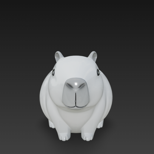 🥣 capybara flowerpot mold bowl kawaii・ STL File for 3D printing・Cults