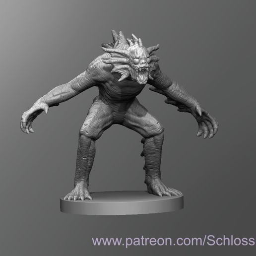 👹 River Zora・Free STL File for ・Cults