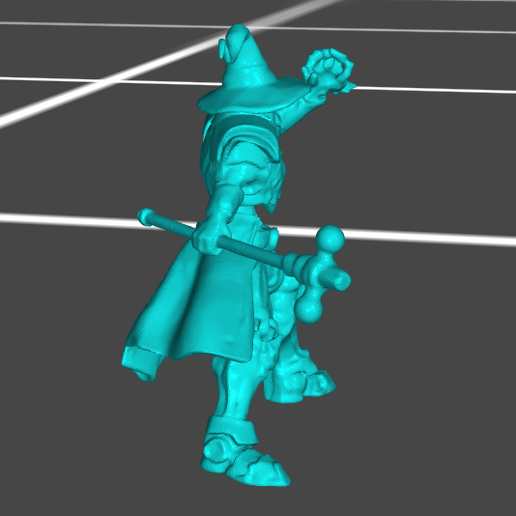 🧙 Mage dnd・Free STL File for 3D printing・Cults