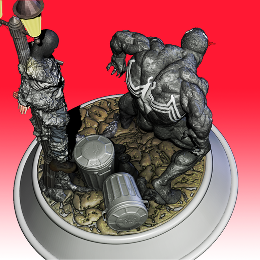 🦸‍♂️ venom・Free 3D File for ・Cults