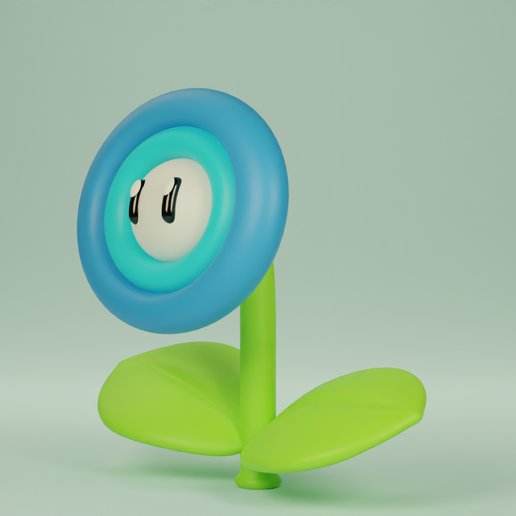 🧊 Ice Flower (Mario)・ 3D File for ・Cults