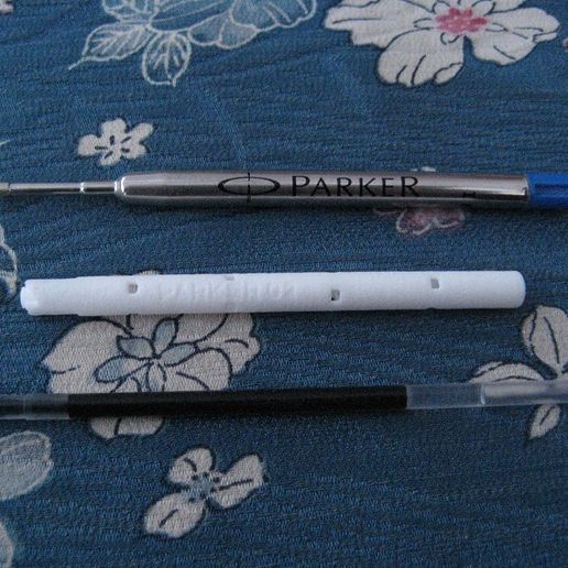 🖊️ Pen Refill Adapter: Parker G2 To D1 Mini + Others・ STL File for 3D ...