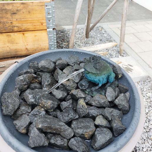 3D printing Froggy Fountain • made with Neptune 2・Cults