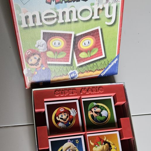 Archivo STL Insert pour Memory Super Mario ♟ ・Diseño de impresión en 3D para descargar・Cults