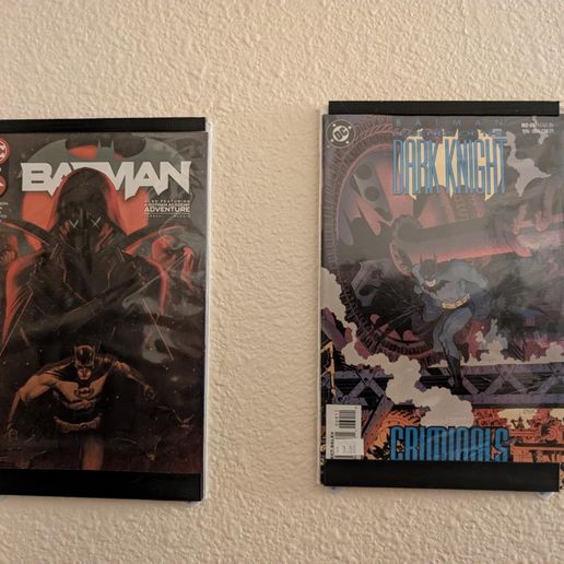 STL file Comic book wallholder 📚 ・Model to download and 3D print・Cults