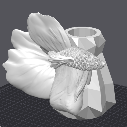 🏺 betta vase・Free STL File for 3D printing・Cults