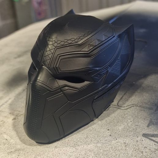 🪖 Black Panther Helmet - life size wearable・3D Print with the Anycubic ...