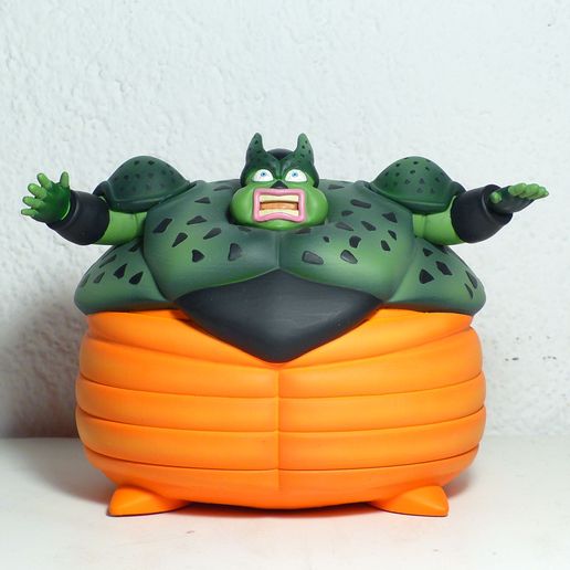 🐉 Figure of Fat Cell Dragon ball・ STL File for 3D printing・Cults