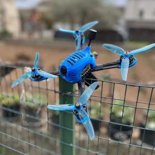 🖼️ BBSHARK - drone fpv 5 inch for Dji airunit o3・ STL File for 3D ...