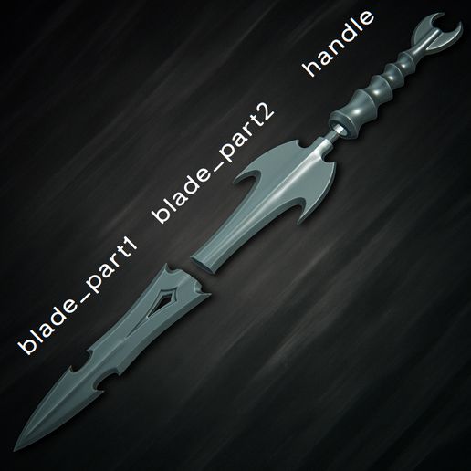 🗡️ Hela's Sword from Thor: Ragnarok・ STL File for 3D printing・Cults