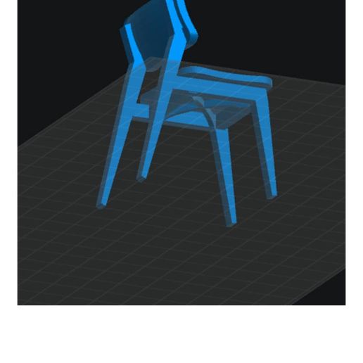 Free STL file DollsHouse mid Century Dining Chair 🪑 ・3D print design to ...