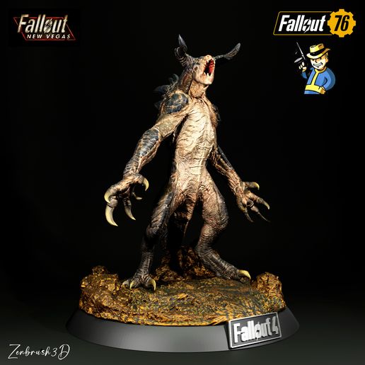 👾 Deathclaw - The Fallout - stl - 3D PRINTING・ 3D File for 3D printing ...