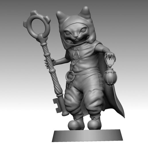 🐱 Keymaster cat・ 3D File for 3D printing・Cults