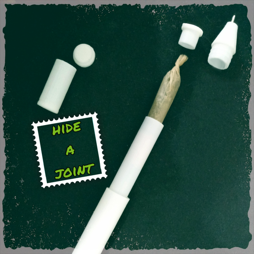 🖊️ Stash Pen・ STL File for ・Cults