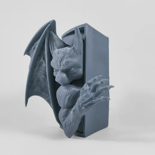 🦇 Bat Book Nook・Free 3MF File for 3D printing・Cults