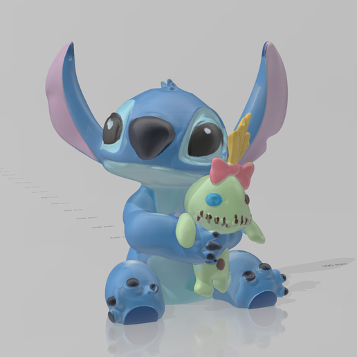 👾 Stitch?? is that Stitch? No, that's not Stitch, but he looks very ...