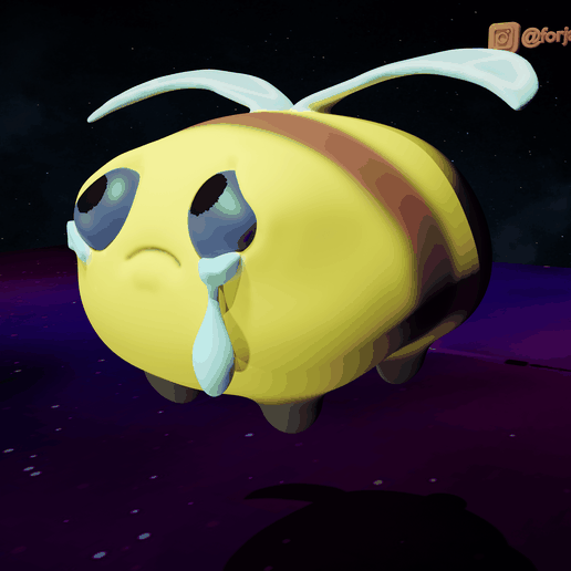 STL file Sad Bee Emote Lol 🐝 (3MF)・3D printable model to download・Cults