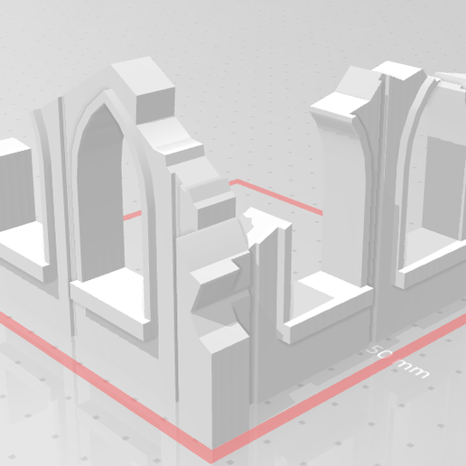 🏗️ Modular Gothic Building・Free STL File for ・Cults
