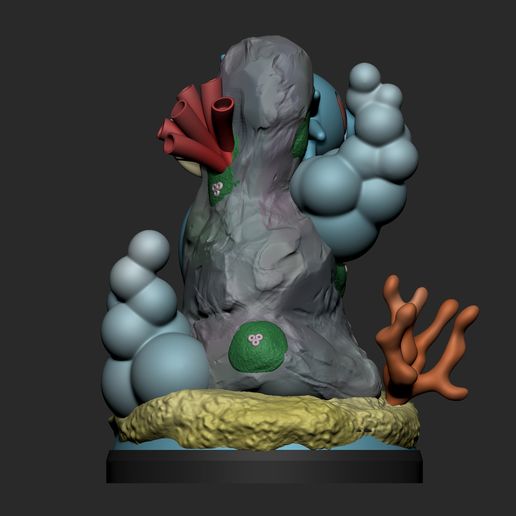 🐉 Pokemon - Horsea, Seadra and Kingdra Figure・ STL File for 3D printing ...