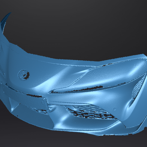 🚗 Toyota GR Supra A90/A91 Mk5 2021 - Front Bumper - 3D Scan・ STL File ...