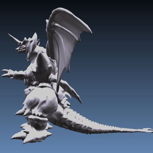 OBJ file Destoroyah 🦖 ・3D printable model to download・Cults