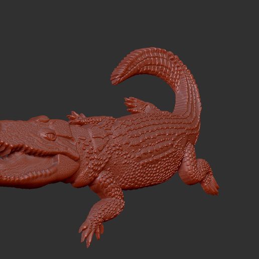 STL file Crocodile / Alligator 3d relief .stl file 🐊 ・3D printable ...