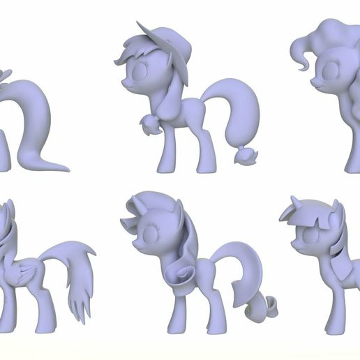 🎲 My Little Pony・ 3D File for ・Cults