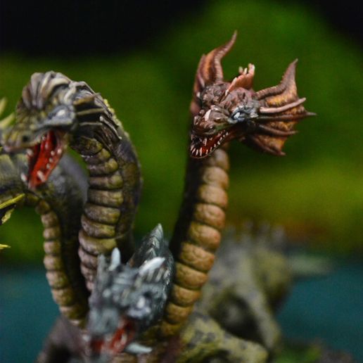 🐉 Heroes 3 Chaos Hydra model for 3D printing 3D print model・3D Print ...