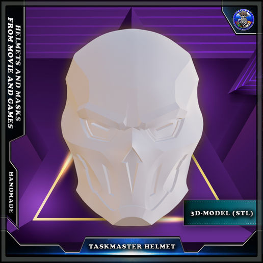 🪖 Taskmaster helmet (Marvel Duel)・ 3D File for 3D printing・Cults