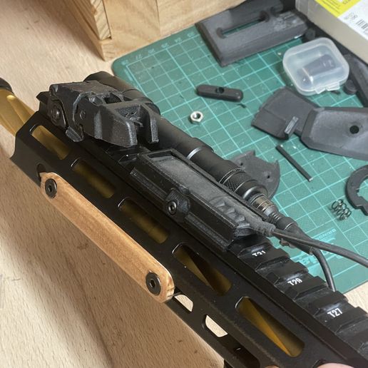 🔦 Flashlight rubber switch mount (Surefire and replicas)・ STL File for ...