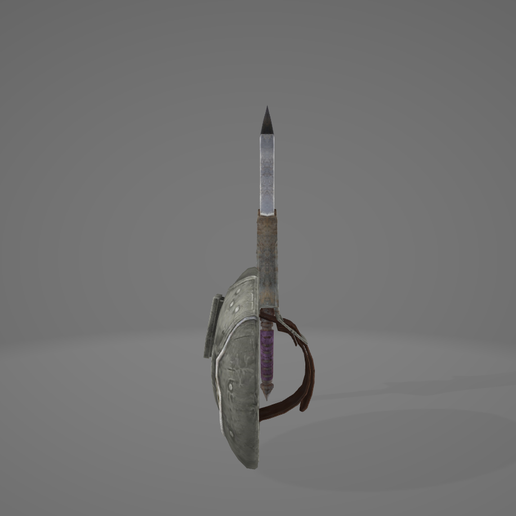 STL file MONSTER HUNTER WORLD KJARR SWORD AND SHIELD 👹 (OBJ)・Model to ...