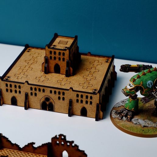 🎲 SVG files for Laser-Cut MDF Habitat Buildings for 8mm Tabletop ...