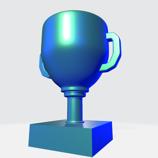 🏆 trophy・Free STL File for ・Cults