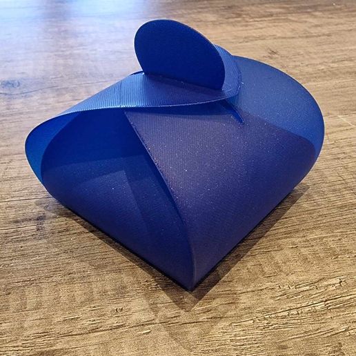 🎁 Foldable gift box 80mm²・ STL File for 3D printing・Cults