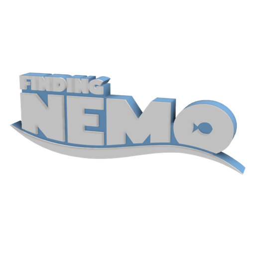finding nemo 3d logo