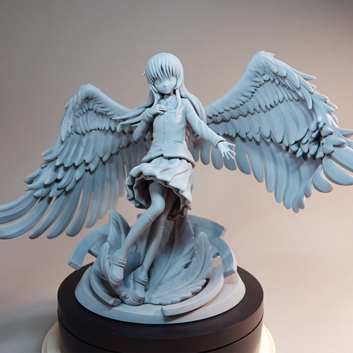 👼 Kanade Tachibana- Angel-Beats! Anime Figurine STL for 3D Printing・ 3D ...