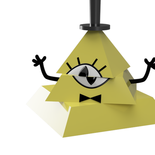 bill cartoon triangle