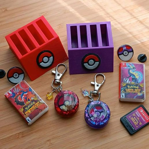📦 Bases for Nintendo Switch mini game box - Pokémon Edition・ 3D File ...