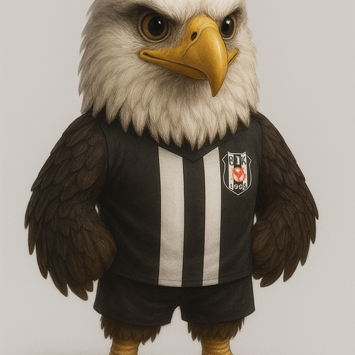 ⚽ BJK character, Fıgure,pleasant・ STL File for 3D printing・Cults
