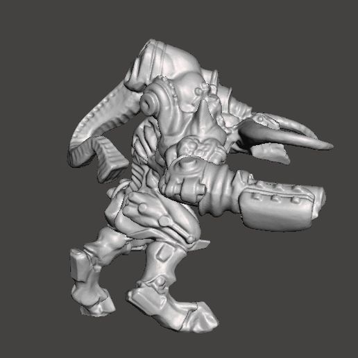 DOOM3 CYBERDEMON MINIATURE FIGURE MODEL SCIFI GAMES RPG DND・ STL File ...