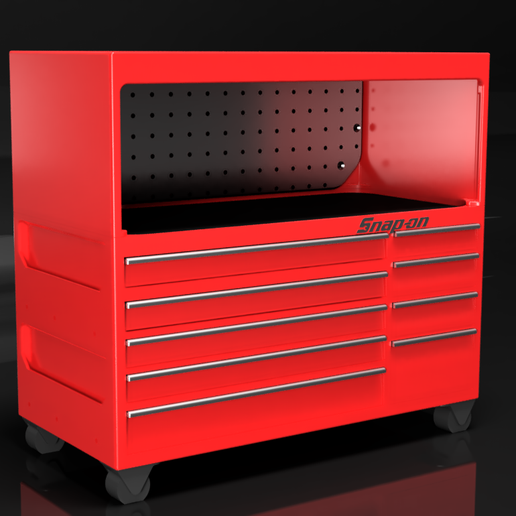 🔝 Mini Desk Top Snap on box・ STEP File for 3D printing・Cults