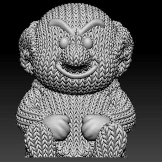 🎁 The Smurfs - Gargamel Knitted - Crochet・ STL File for 3D printing・Cults