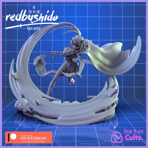 🎨 Elsa Granhiert Fan Art From Re:Zero anime series. STL.・ STL File for ...