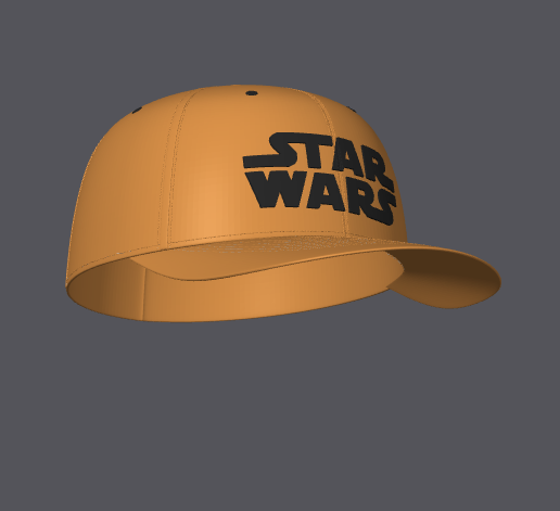 ⭐ Star Wars Cap・ STL File for 3D printing・Cults